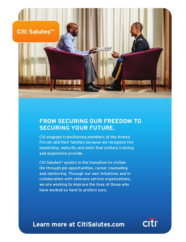 Citigroup Salutes Veteran-Owned BrokerDealers