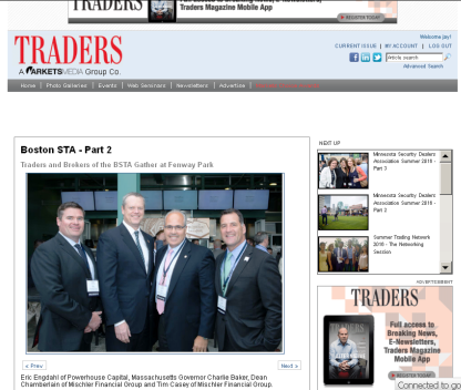 Broker-Dealer "Traders Magazine" Bought By Markets Media